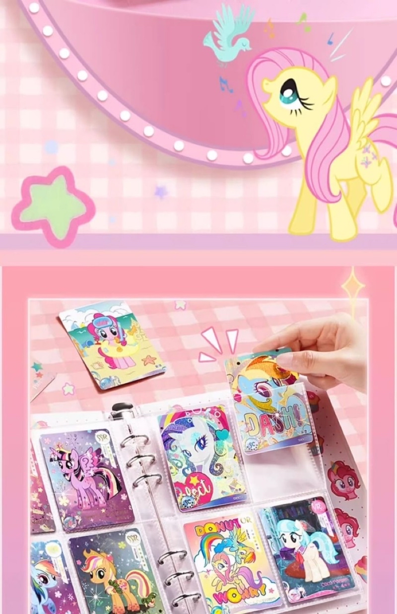 My Little Pony Card Book 4 Palace A5 Loose-leaf Card Holder Card Book ...