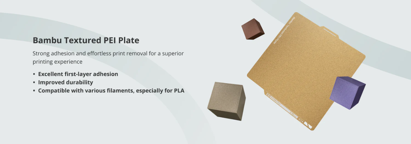 Bambu Lab A1 Series - A1 Mini - Bambu Dual-Sided Smooth or Textured PEI Plate | Shopee Malaysia