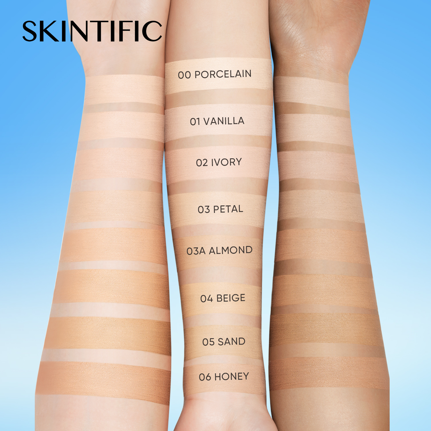 SKINTIFIC Perfect Stay Velvet Matte Cushion foundation 11ml full ...