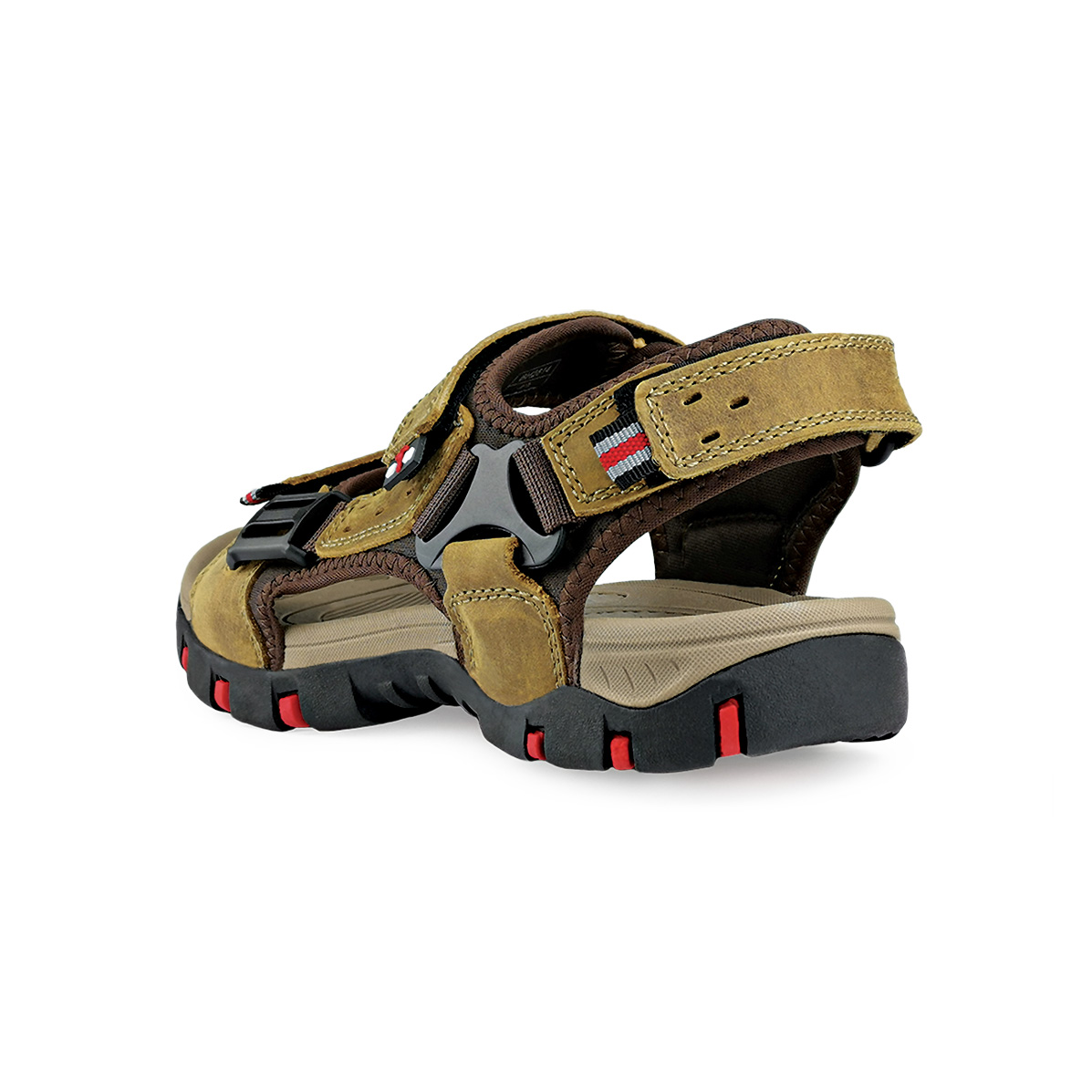 Black Hammer Men Genuine Leather Walking Sandals BH2814-HT | Shopee ...