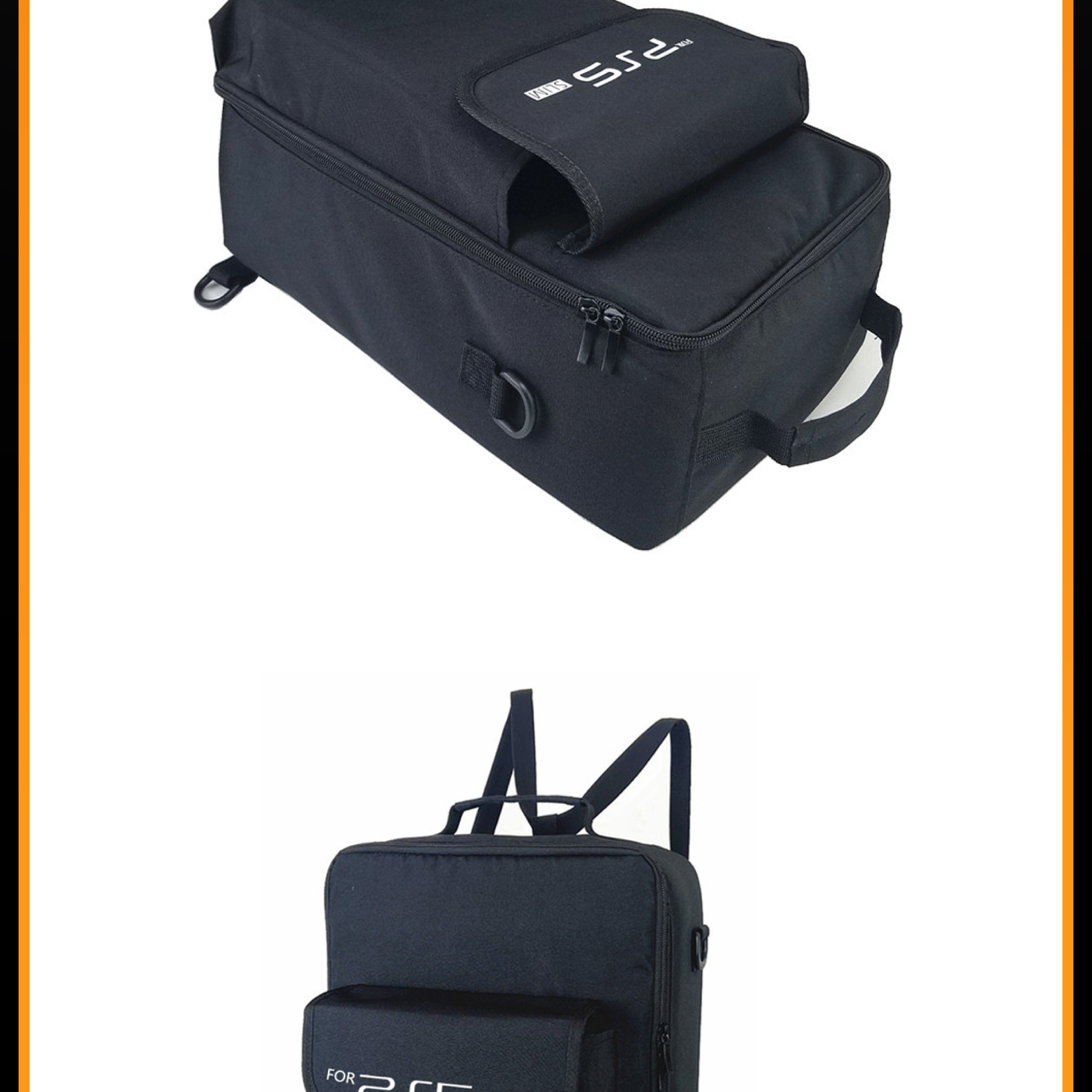 PS5 FAT / SLIM Backpack Storage Case Storage Bag PS5 Console Controller ...