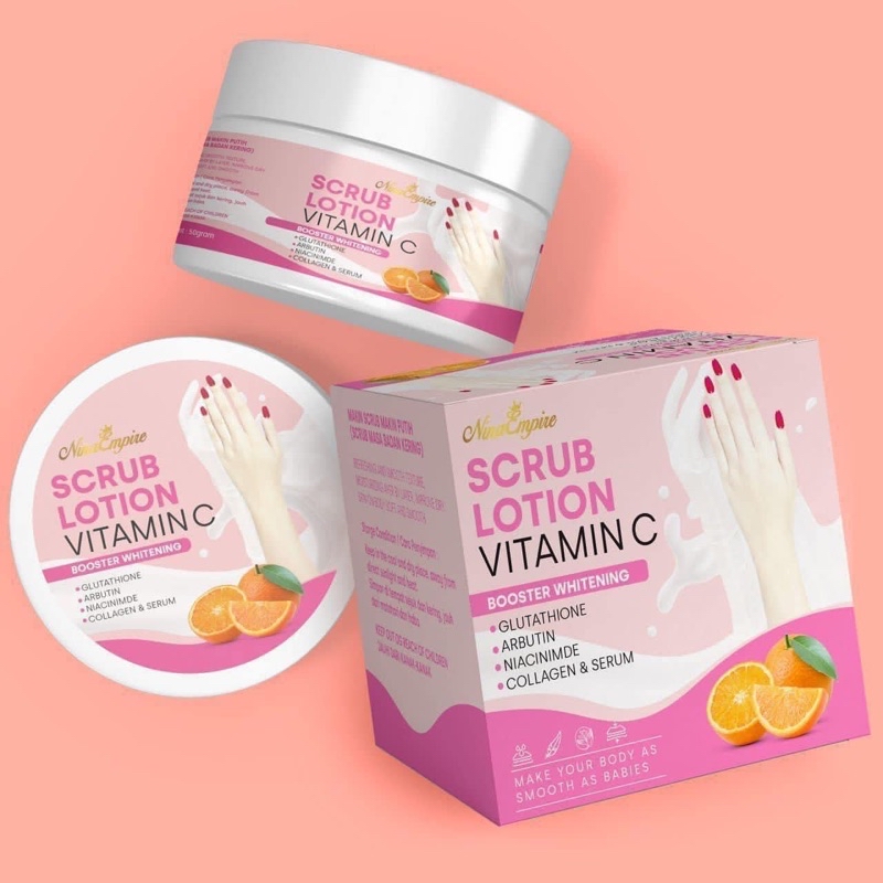 SCRUB LOTION BY NINAEMPIRE | Shopee Malaysia