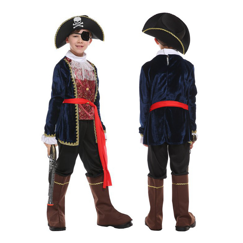 MYLITTLELASS Children Cosplay Valiant Pirate Little Boy´s Party Pretend ...