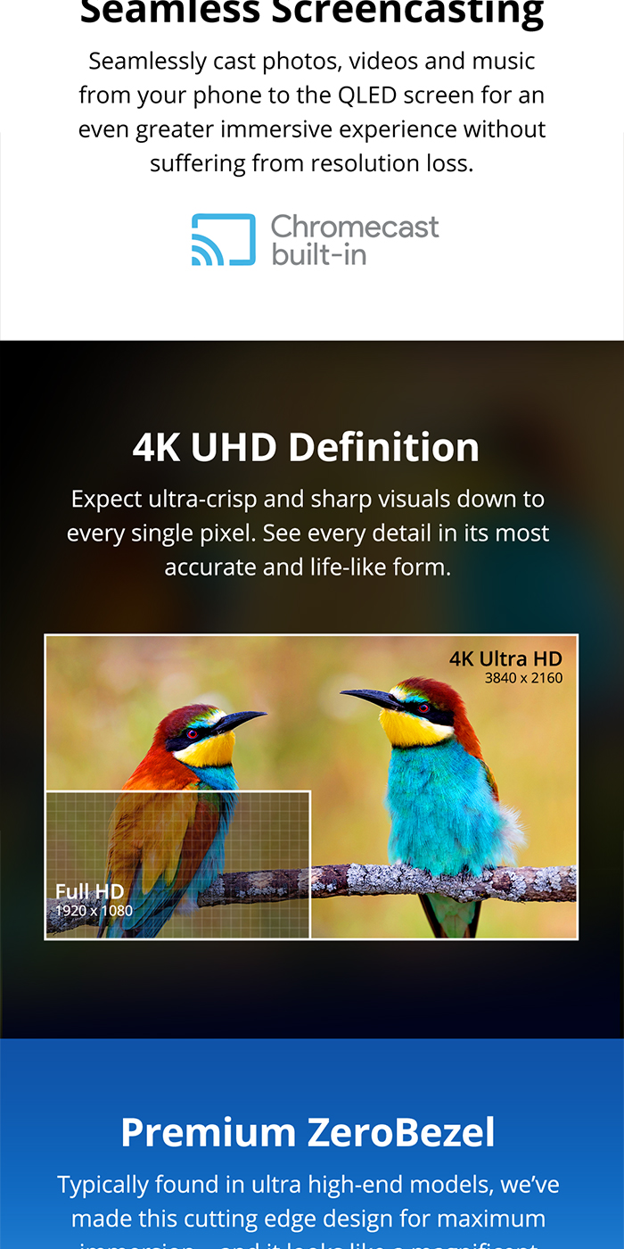 PRISM+ Q55 Ultra 4K QLED Google TV 55 inch Quantum Colors | Shopee Malaysia