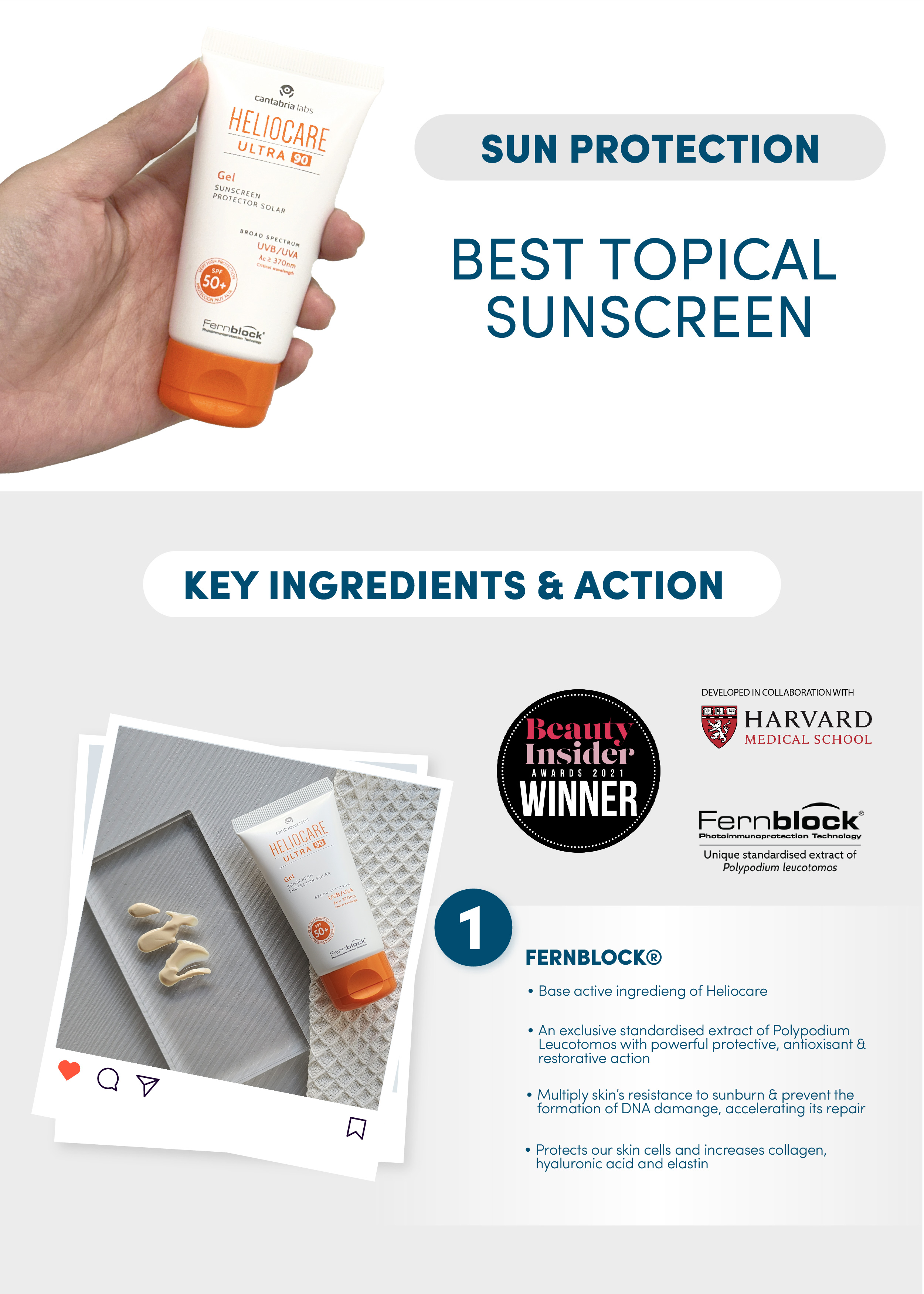 Heliocare Ultra 90 Gel SPF50 50ml | Shopee Malaysia