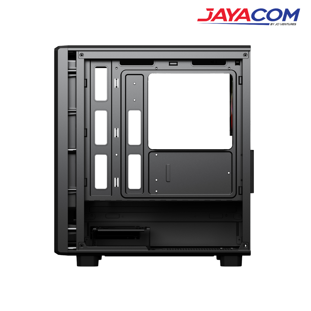 Invasion M-ATX M-1000 Casing Chassis – Black (Free 3x ARGB Fan ...
