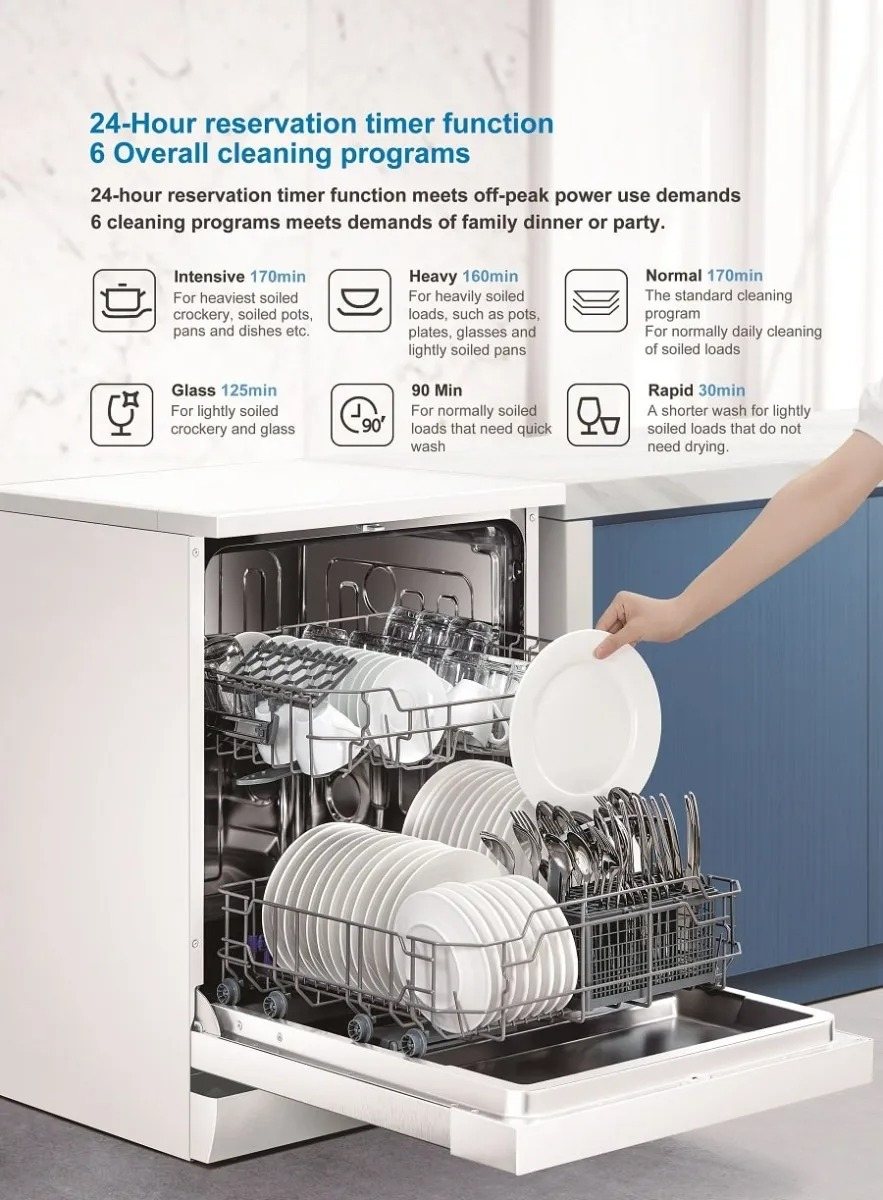 ROBAM 12-Place Settings Dishwasher W602W | Shopee Malaysia