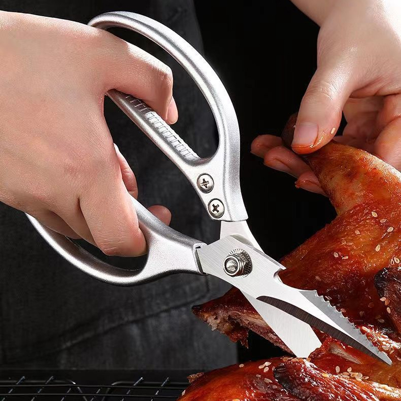 𝗛𝗘𝗔𝗩𝗬 𝗗𝗨𝗧𝗬 》 SK5 Japan Kitchen Scissors Multifunction Fish Chicken Bone ...