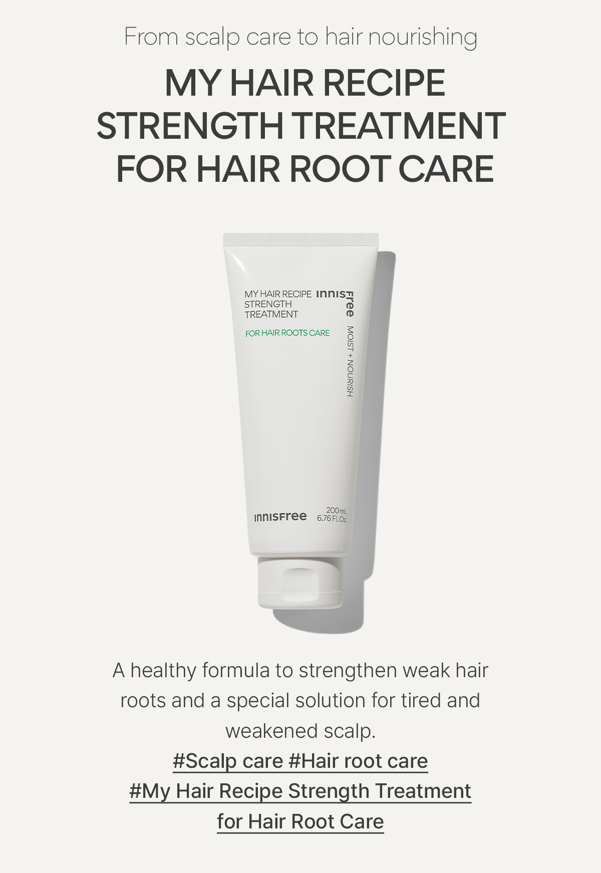 [NOV PROMO] INNISFREE My Hair Recipe Strength Treatment 200ml | Hair ...