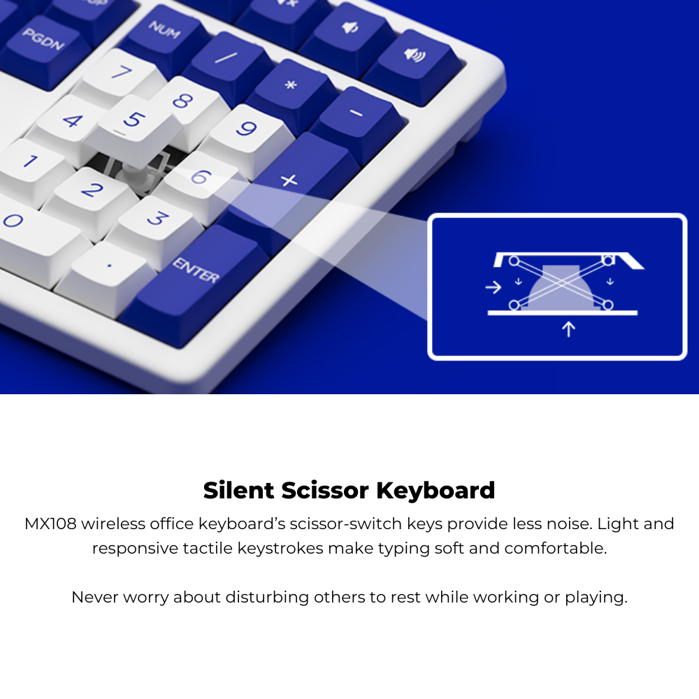 Akko MX108 Wireless Keyboard & Mouse Combo | Shopee Malaysia