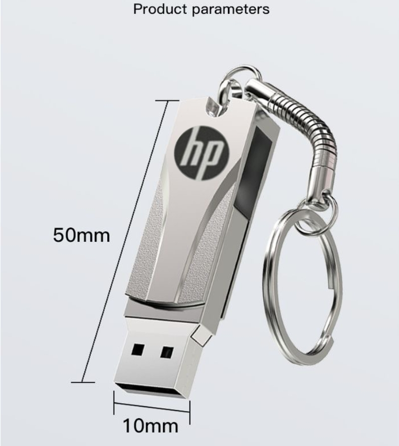 Pendrive Flash Drive HP High Speed 1TB 2TB 128GB USB3.0 Rotating USB ...