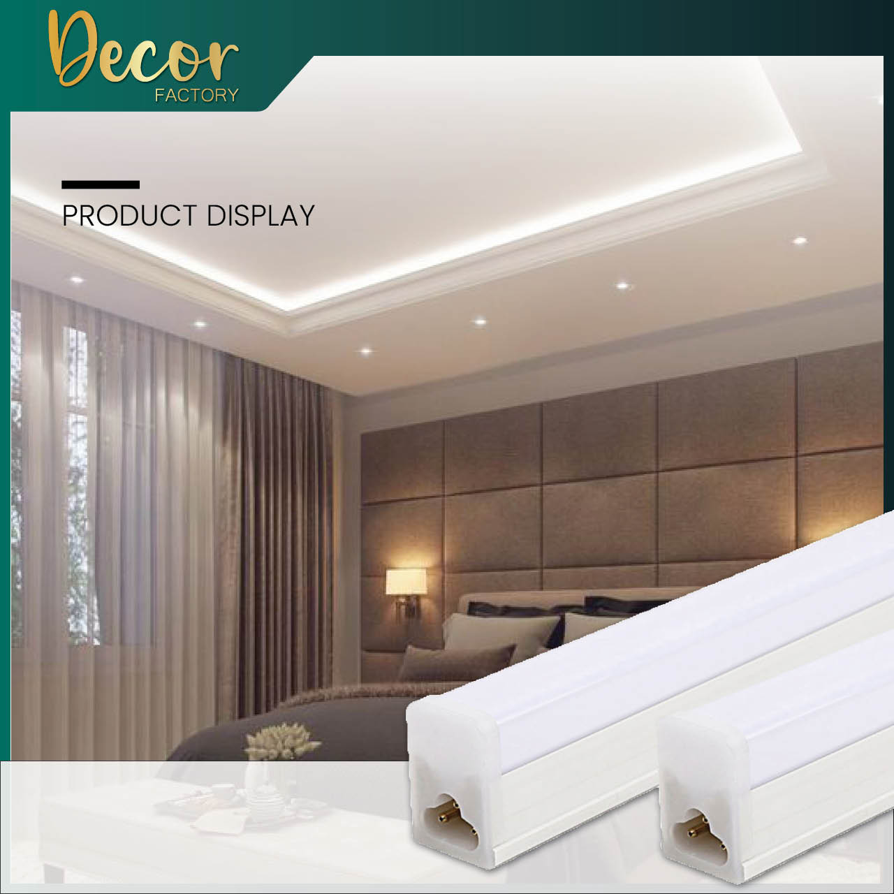 [3 Years Warranty] PREMIUM LED T5 Tube Light Ceiling Strip Lighting T5 ...