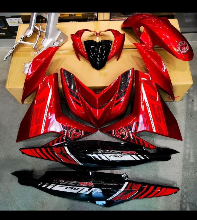 COVET SET Y15 DESIGN BATIK PURBA STICKER CUSTOM | Shopee Malaysia