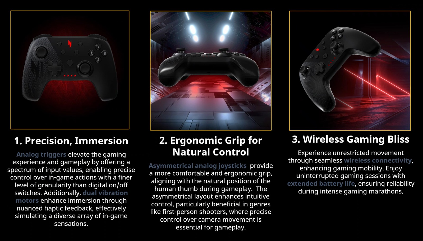 Acer Nitro Wireless Gaming Controller (Retail Pack) | Shopee Malaysia