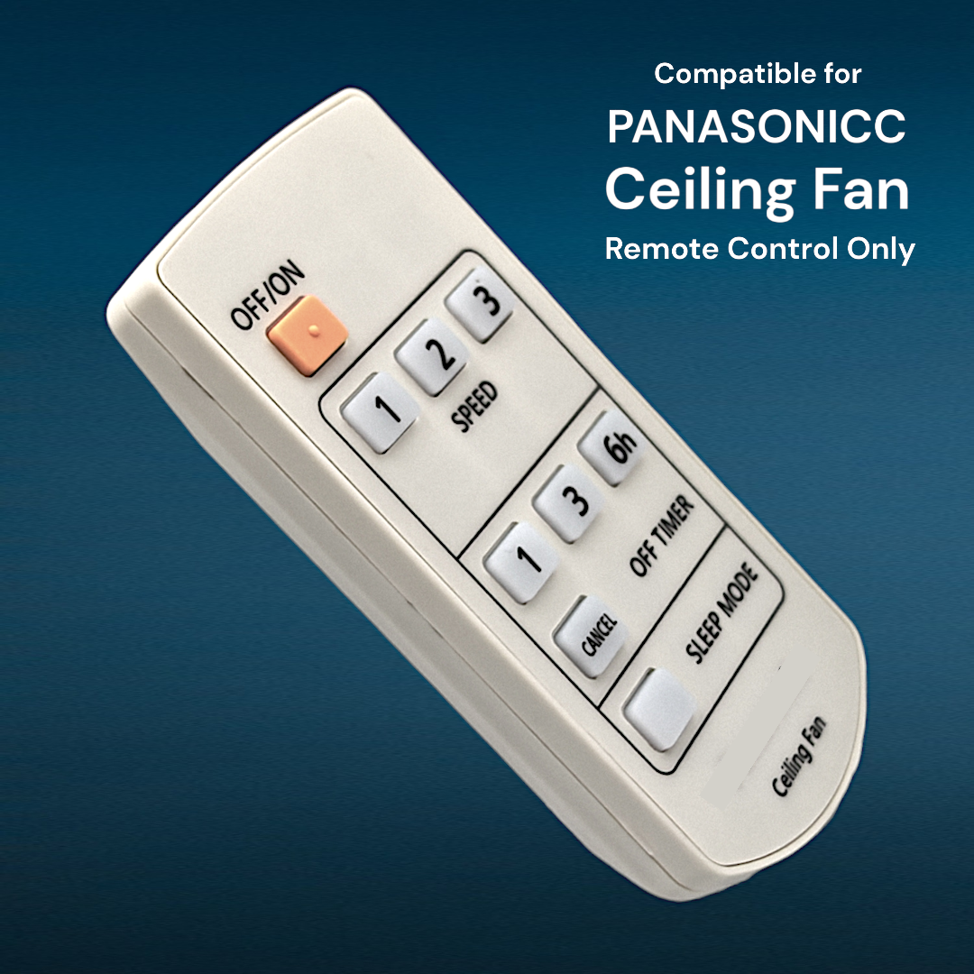 Compatible For Panasonicc Bayu Ceiling Fan Replacement Remote Control ...