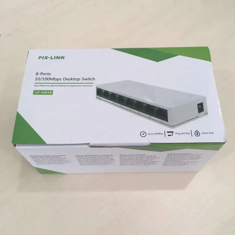 5/8 Port 10/100/100Mbps PIX-LINK Ethernet Switch 8 Ports Network Switch ...