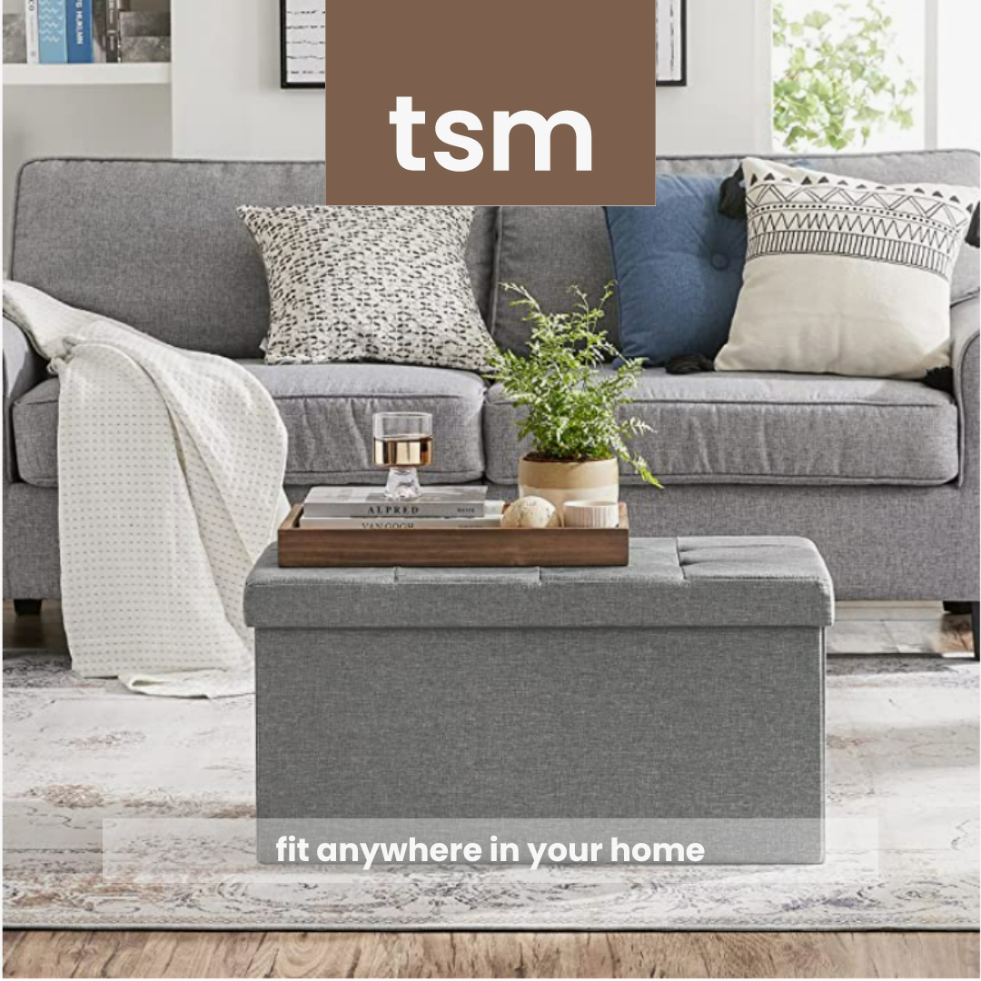 TSM 100L Leather Storage Long Bench | 2 in 1 Sit and Store | Kotak ...