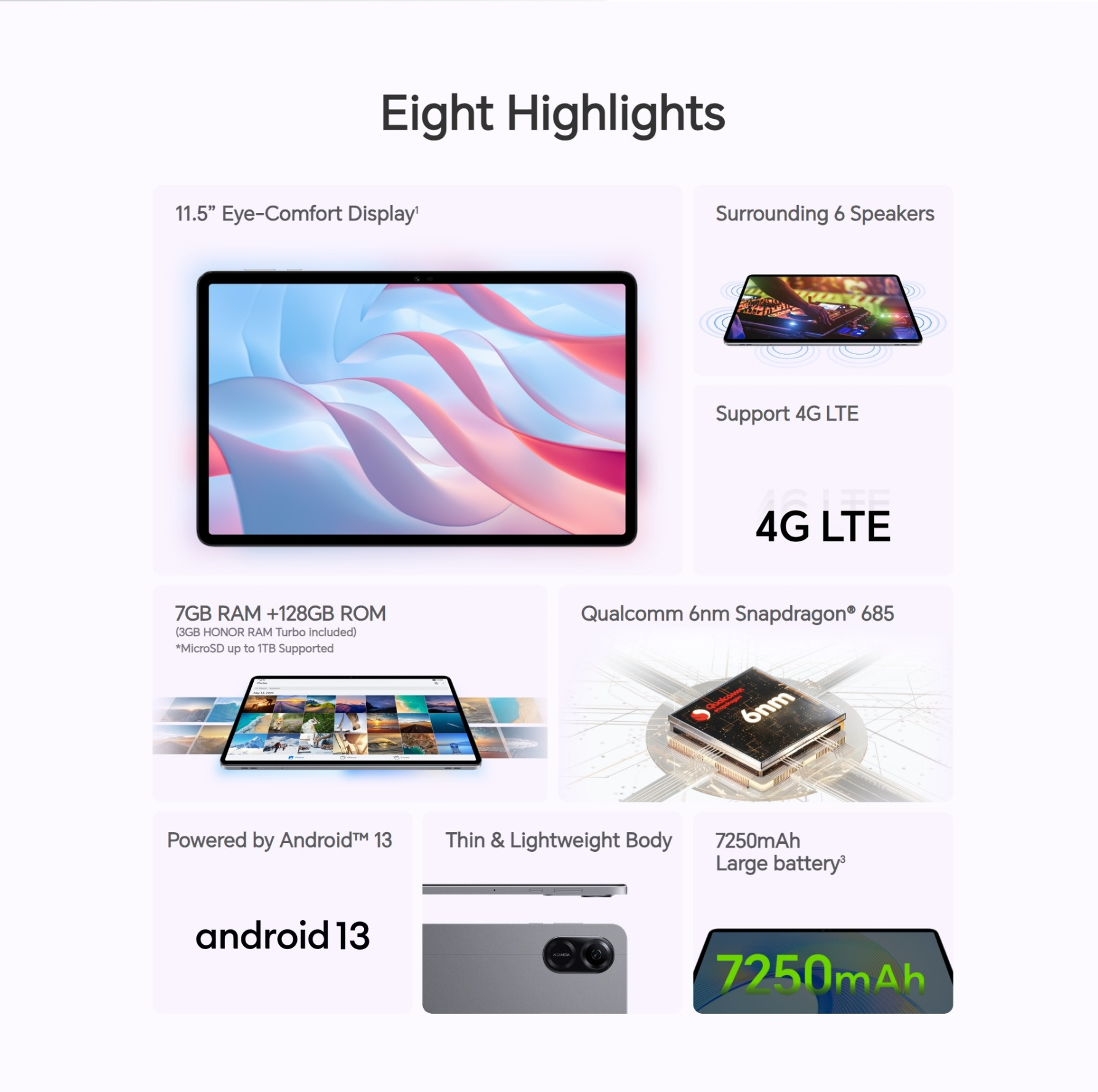 (New) Honor Pad X9 4G LTE/ELN-L09 (4GB+128GB) Original Honor Malaysia ...