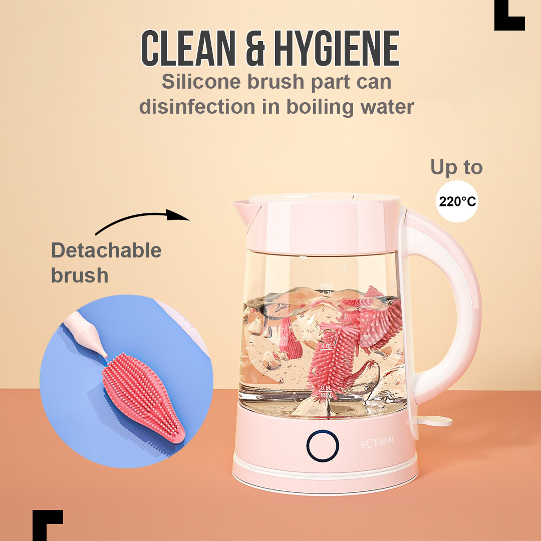 Moo Baby Bottle Brush 3 in 1 Berus Botol Susu Baby Silicone Bottle ...