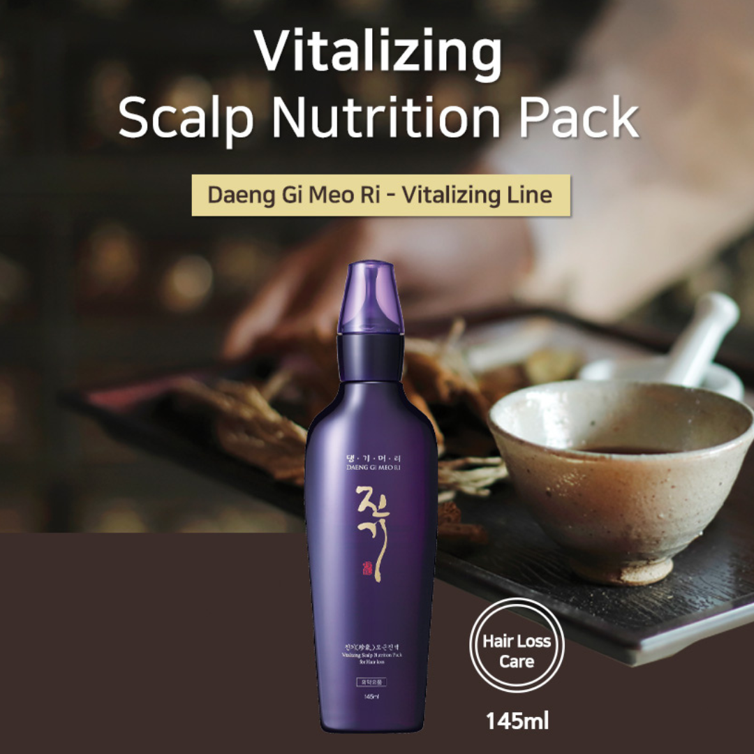 Vitalizing Hair Loss Set Shampoo (300ml) + Hair Essence (100ml) + Hair and Scalp Nutrition Pack ...