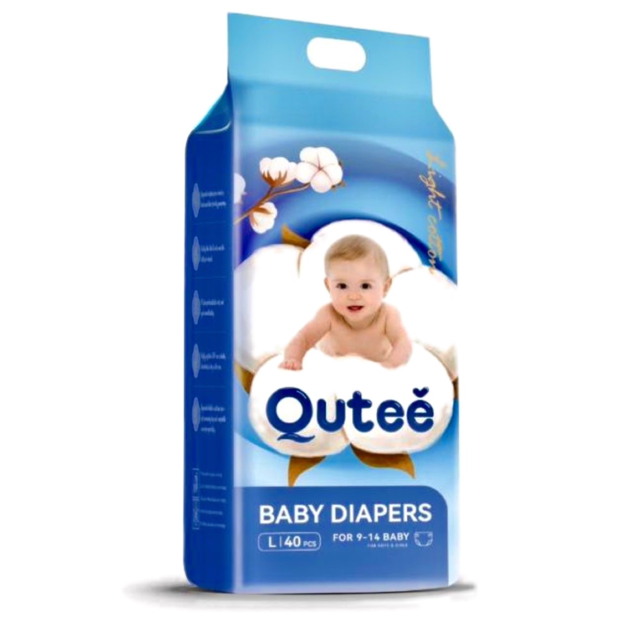 Qutee EXTRA DRY TAPE DIAPERS / PANTS DIAPERS (Lampin Pakai Buang/Baby ...