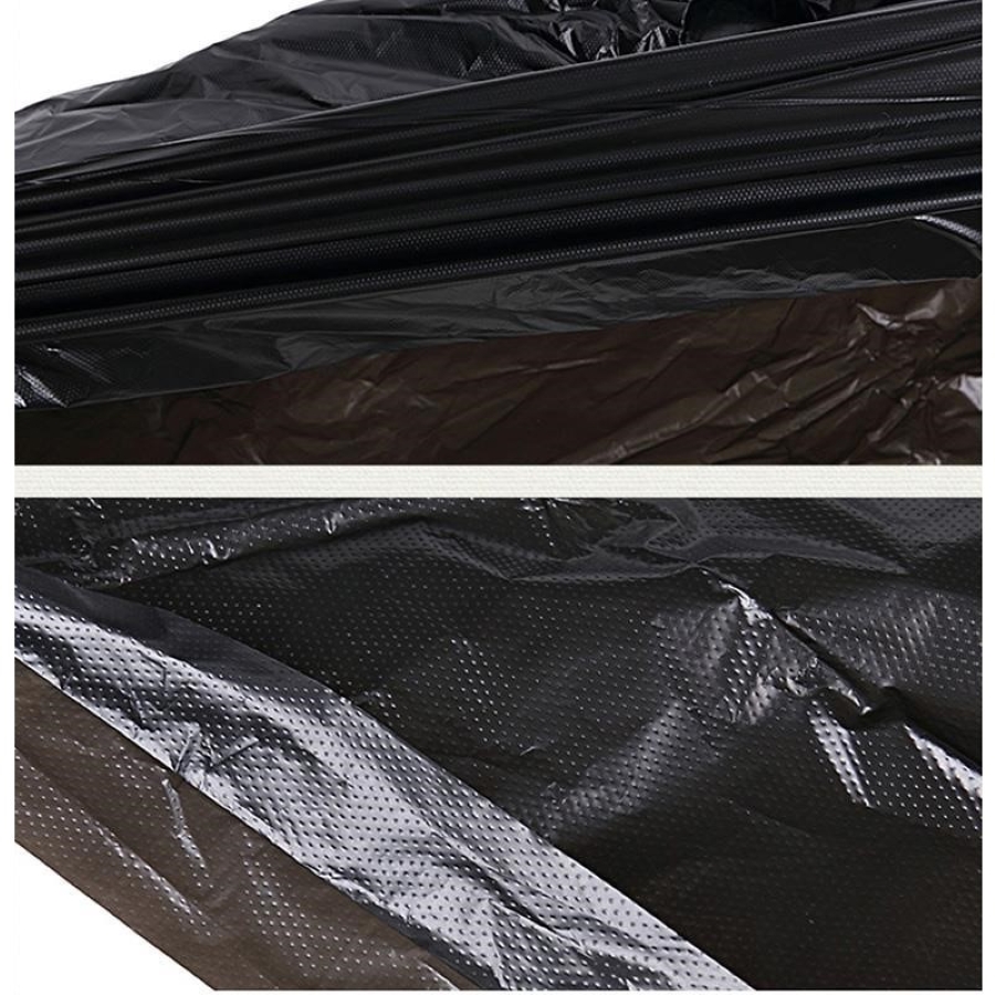 Thick Large Black Garbage Bag 100L 120L 240L Big Dustbin Plastic Bag ...