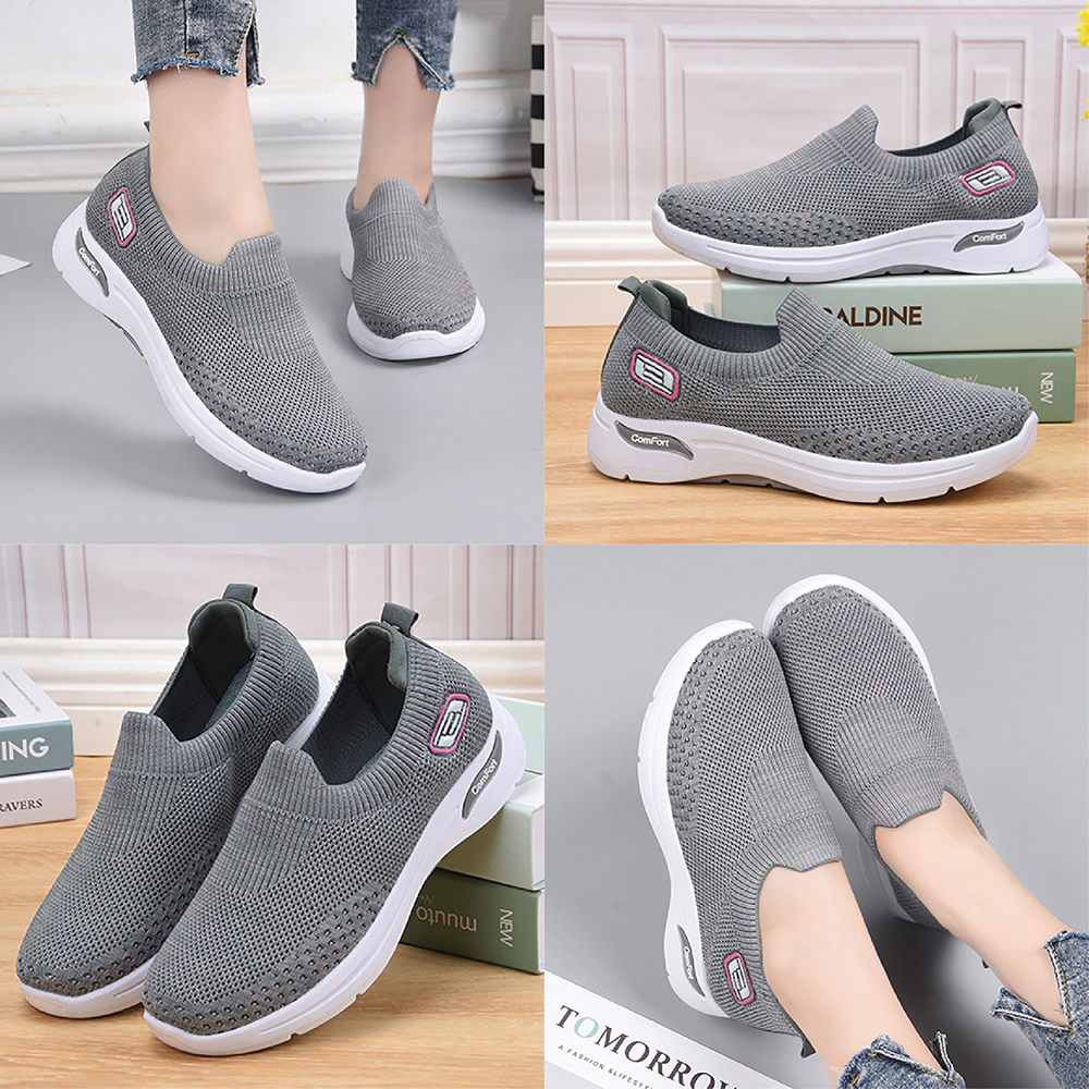 Vissy Women Lady Wanita Sneaker Kasut Shoe 0043-LS – 4 Colors | Shopee ...
