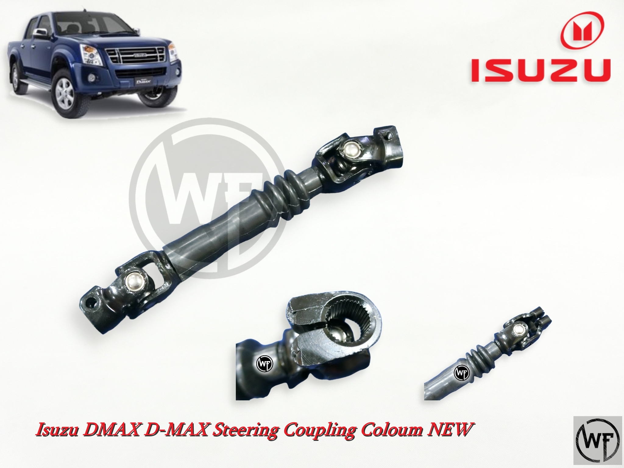 Isuzu DMAX D-MAX Steering Coupling Coloum NEW | Shopee Malaysia