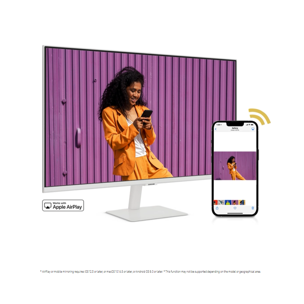 SAMSUNG M5 MONITOR LED SMART FLAT 27" LS27CM500EEXXS/ 32 ...
