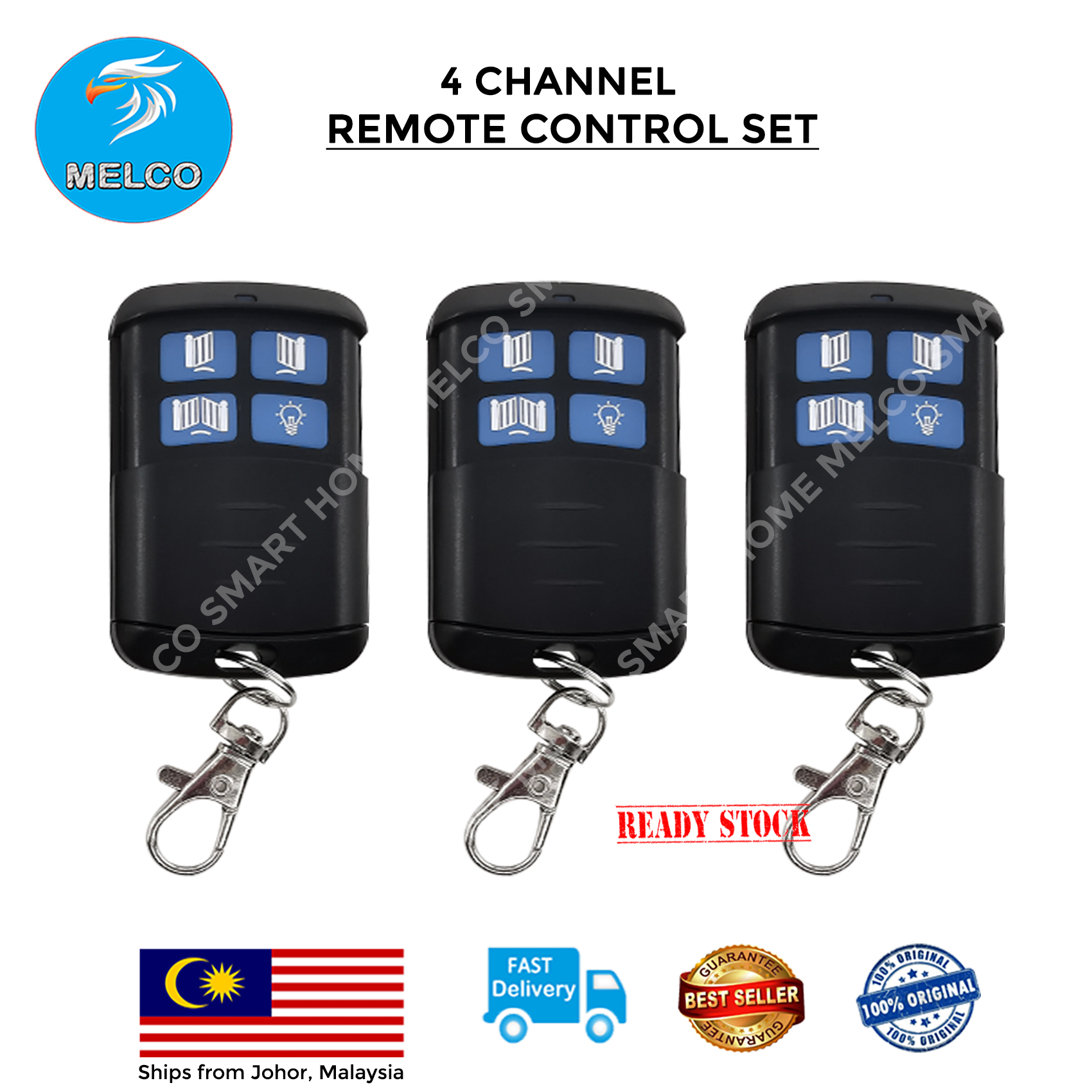 D11 Arm Board - 4CH 433mhz Built-in Receiver Swing / Folding Gate ...