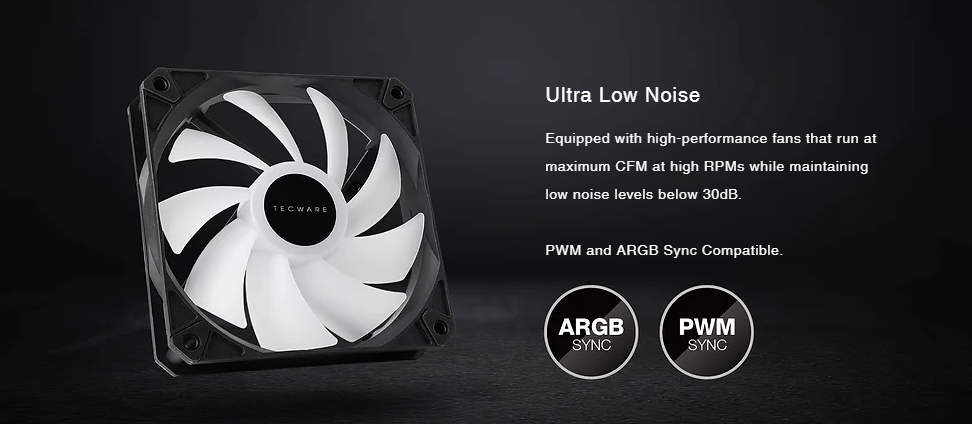 TECWARE Eclipse ARGB LCD 240mm/360mm AIO All In One CPU Liquid Cooler ...