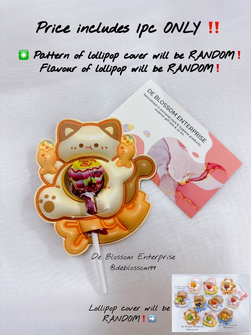Jambak Lolipop Kecil 1 Batang Mini Lollipop Bouquet 1pc Door Gift ...