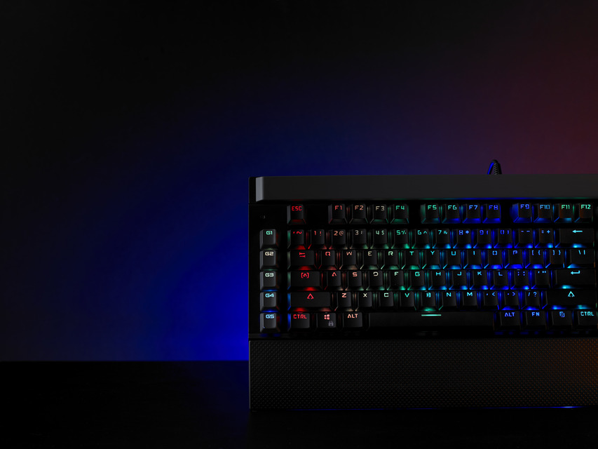 Rapoo V820 Wired Backlit Mechanical RGB Gaming Keyboard - 2 Years Warranty | Shopee Malaysia