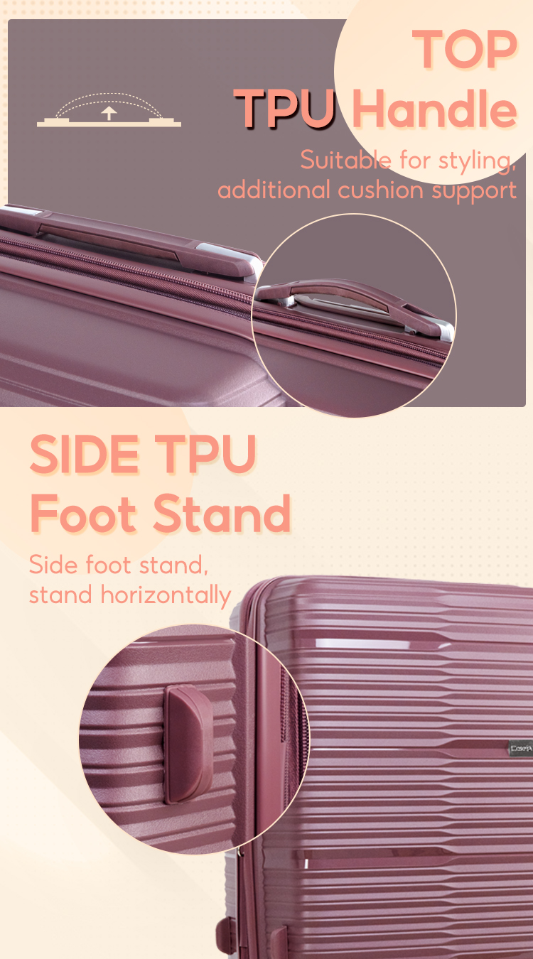 Case Valker Signature Thena 20" Unbreakable Polypropylene Suitcase ...