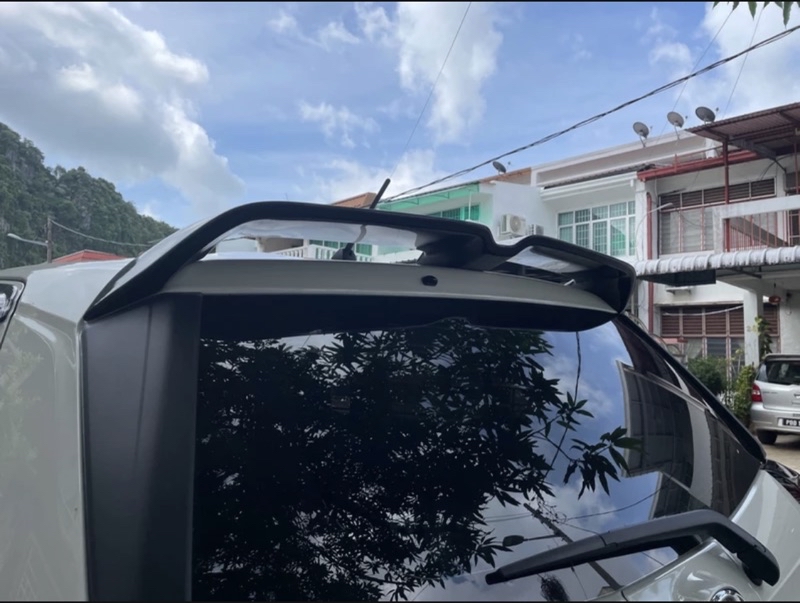 PERODUA AXIA 2023 2024 OEM FIREWAR MK7 ABS SPOILER WITH PAINT MATERIAL ...