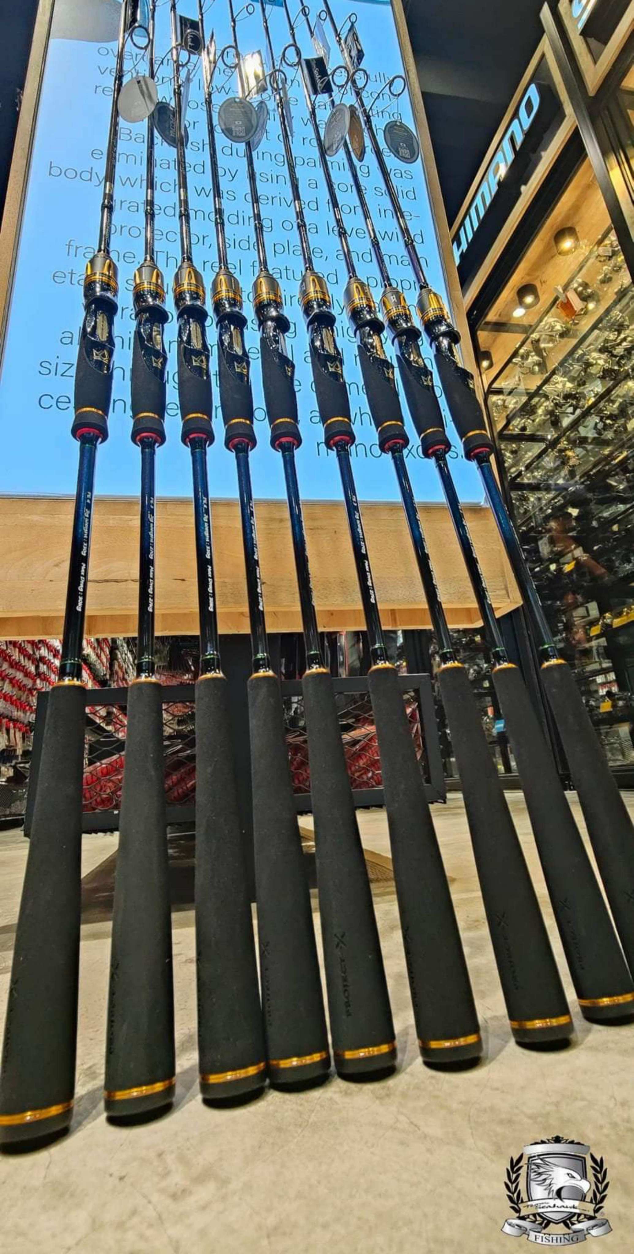 SEPT 2023 TEAM SEAHAWK KINGDOM EXTREME EVOLUZIONE 1 PIECE SPINNING & BC JIGGING ROD | Shopee ...