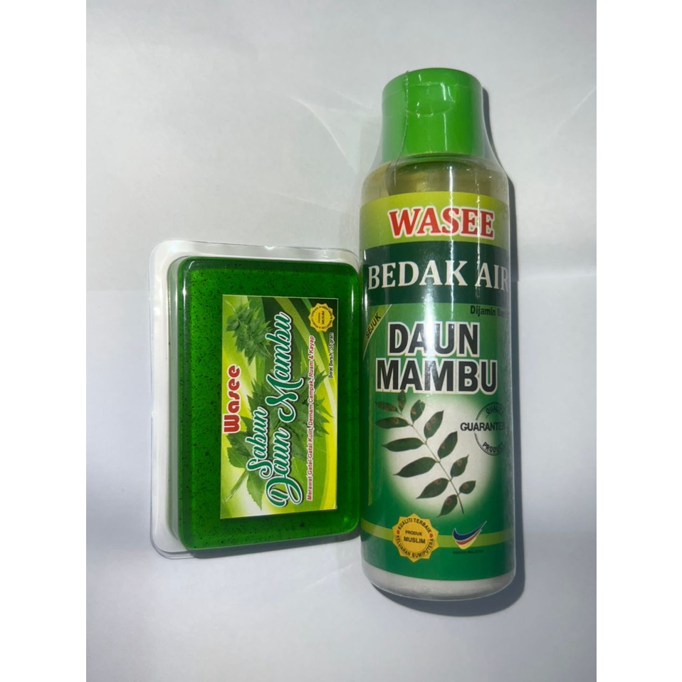 Sabun Daun Mambu Bedak Air Mambu Sabun Gatal Badan Chicken Pox Deman ...