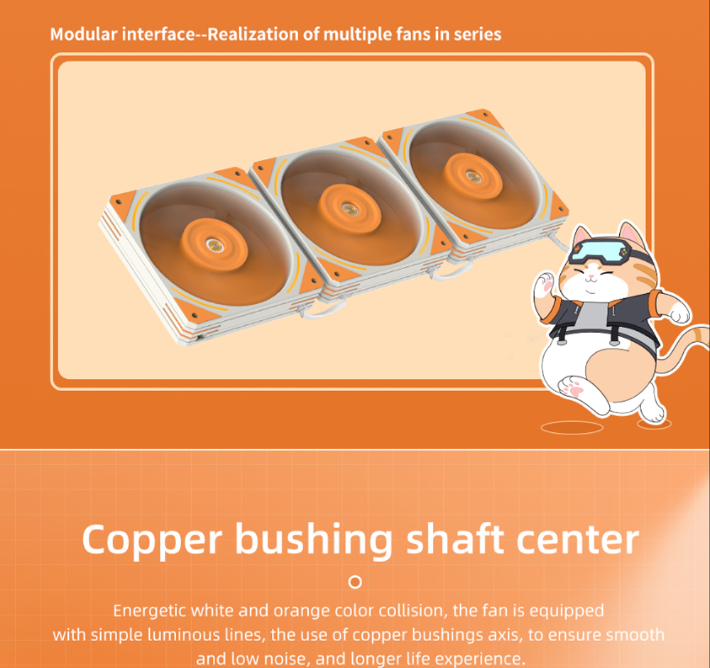 SEGOTEP COLORFIRE HQ 12 PRO MEOW 120mm ARGB CASE FAN | Shopee Malaysia