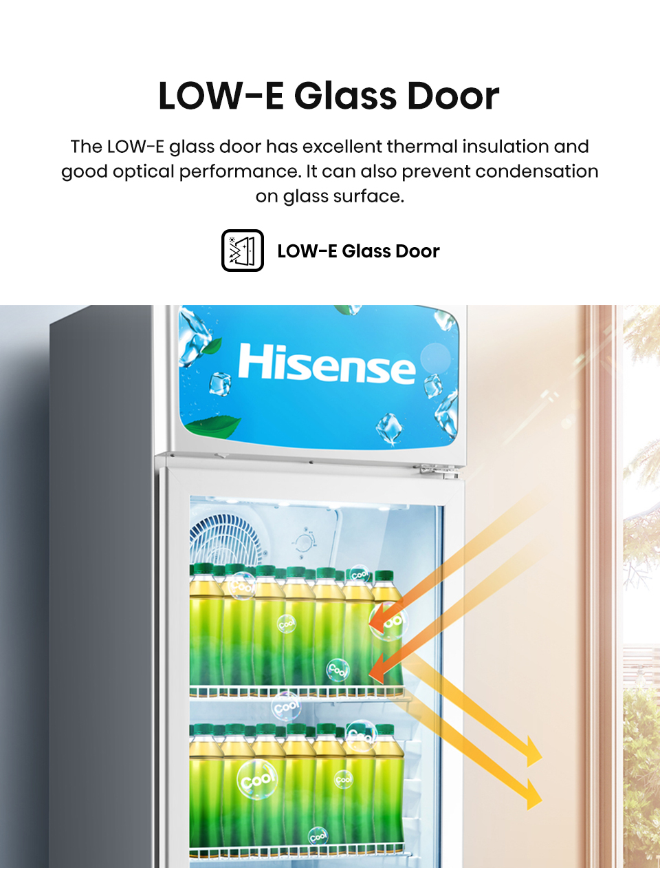 Hisense / MIDEA (187L / 211L / 310L) Showcase Display Chiller ...