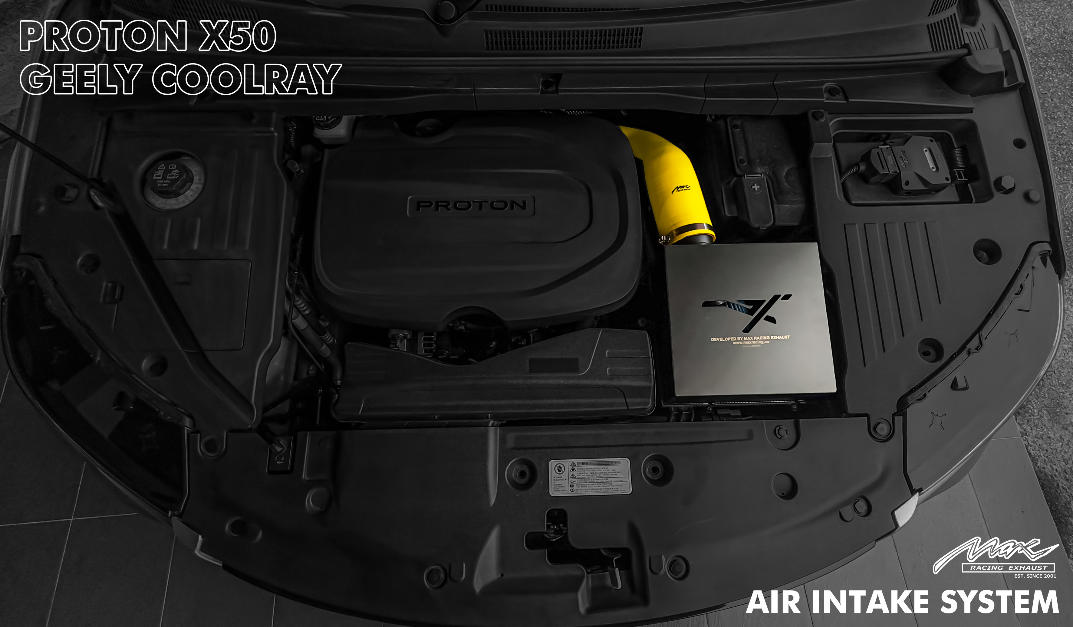 Proton X50 / Proton X50 FL / Geely Coolray 1.5L Turbo Cold Air Open Pod ...