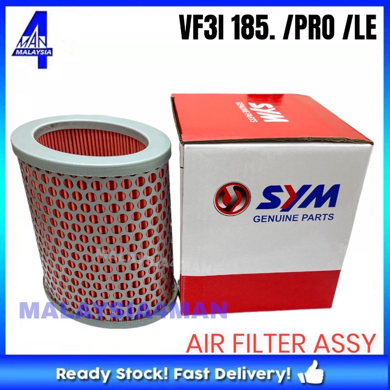 SYM VF3I 185 PRO LE VF3 ORI AIR FILTER ASSY AIR CLEANER | Shopee Malaysia