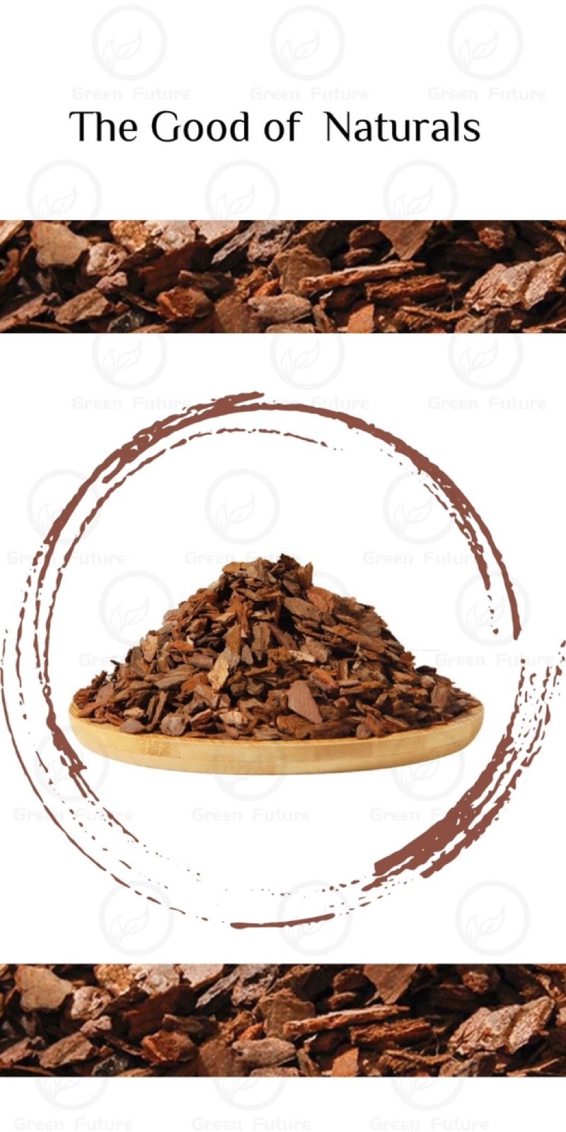 1 KG L size PINE BARK/ Pine scale Orchid potting Pine Bark MURCH ...
