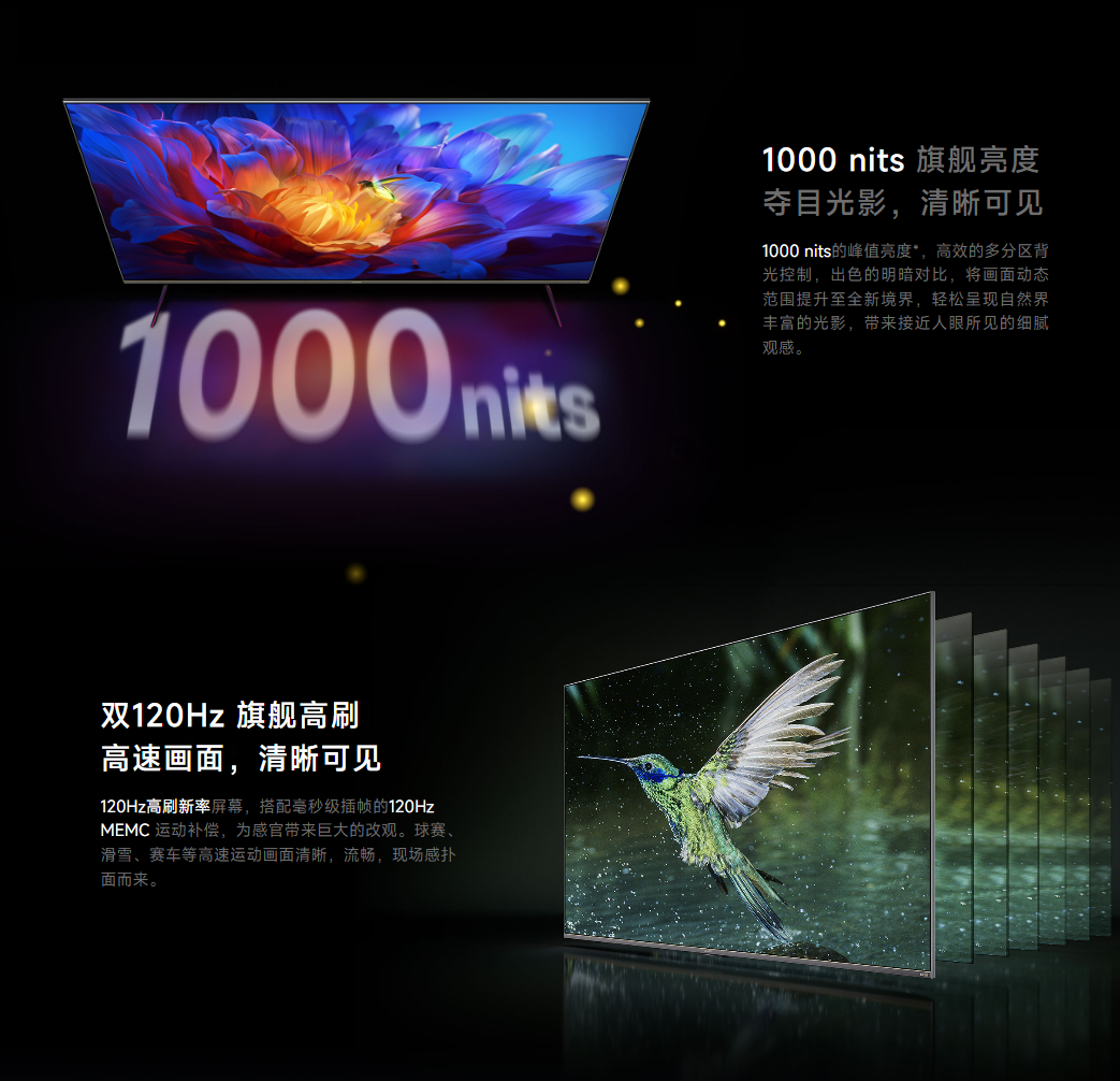 Xiaomi Mi TV ES Pro 4K 120Hz Smart TV Full screen 120hz/ HDMI 2.1 China ...