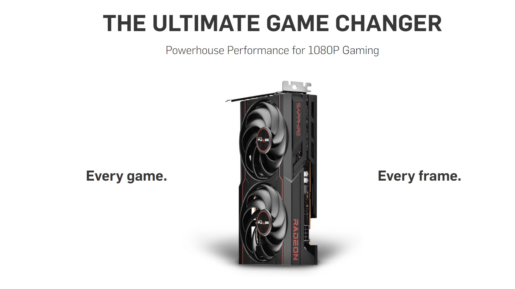 Sapphire PULSE RX6600 8GB GDDR6 AMD ATI Radeon RX 6600 Graphic Card GPU ...