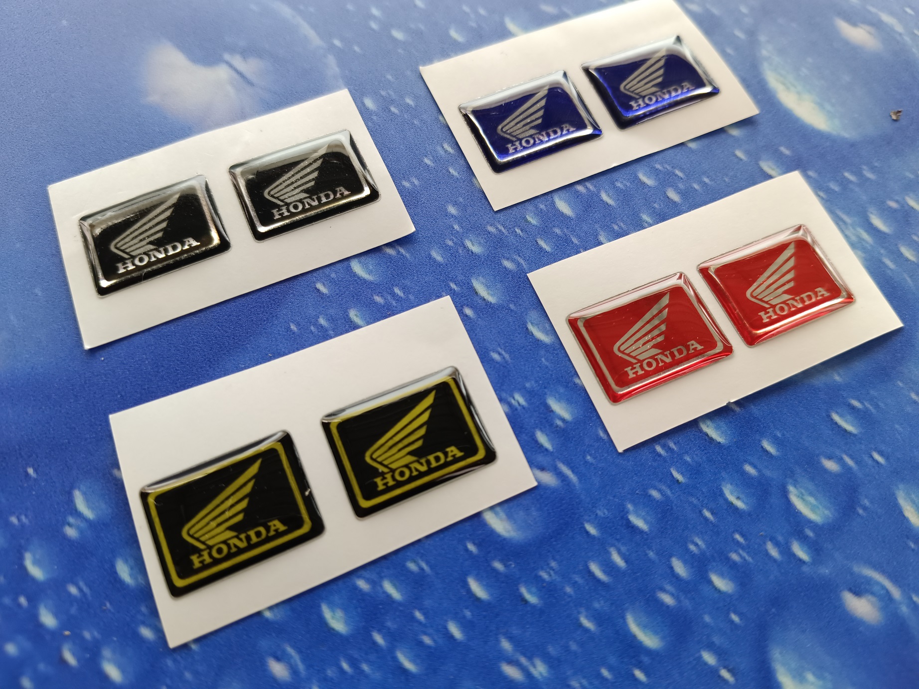 Honda Epoxy Emblem Sticker RS150/RSX/CBR/Vario Sticker Timbul Logo ...