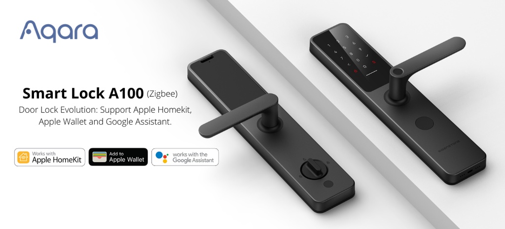 Aqara A100 Zigbee Smart Door Lock | Shopee Malaysia