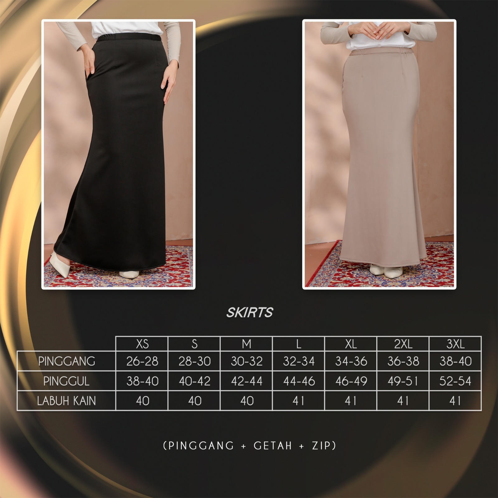 ByMADEEHA CEO SKIRT | Shopee Malaysia