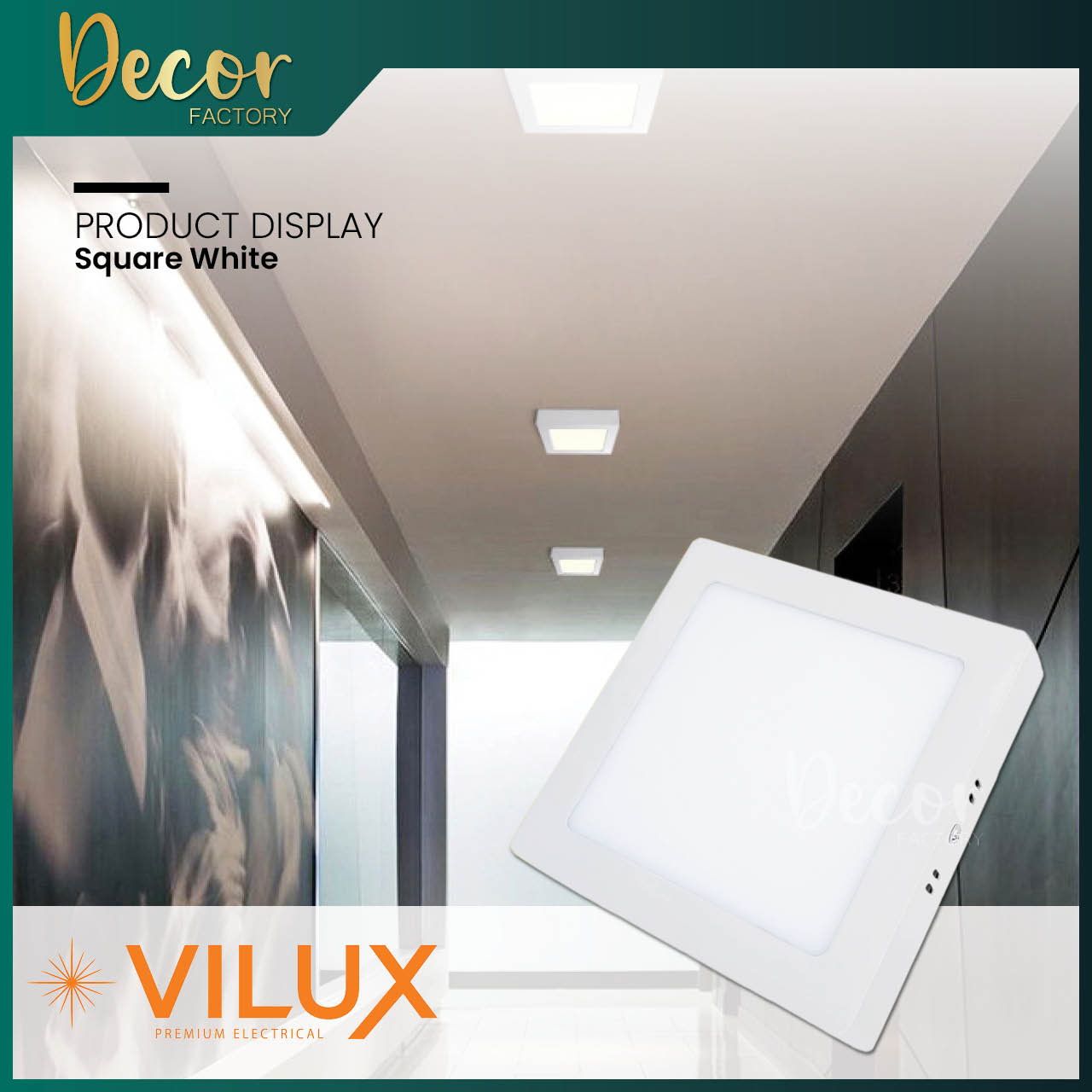 SUPER BRIGHT Surface Downlight Round / Square 20W 30W 40W LED Downlight ...