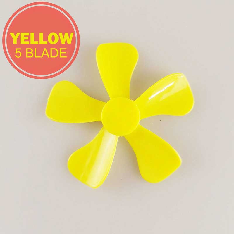DC Mini Fan Blade 80mm 5 Blade Electronic DC Fan Motor Student ...