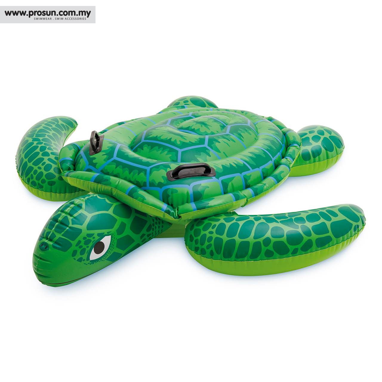 Prosun Intex Lil' Sea Turtle Ride-On Inflatable Swim Swimming Pool ...